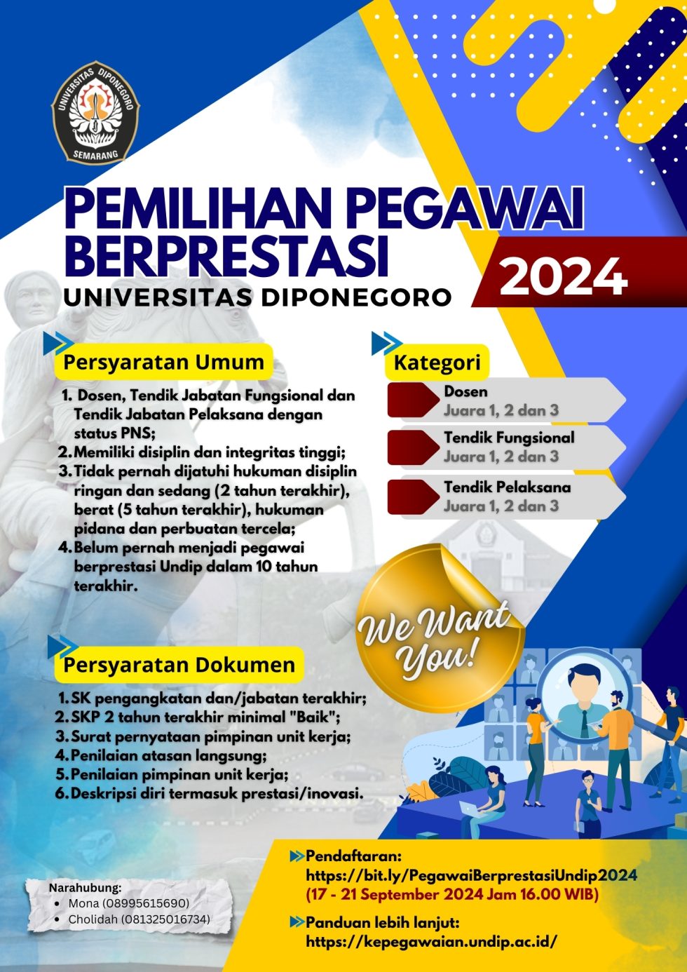 Pemilihan Pegawai Berprestasi bagi PNS Dosen dan PNS Tenaga ...